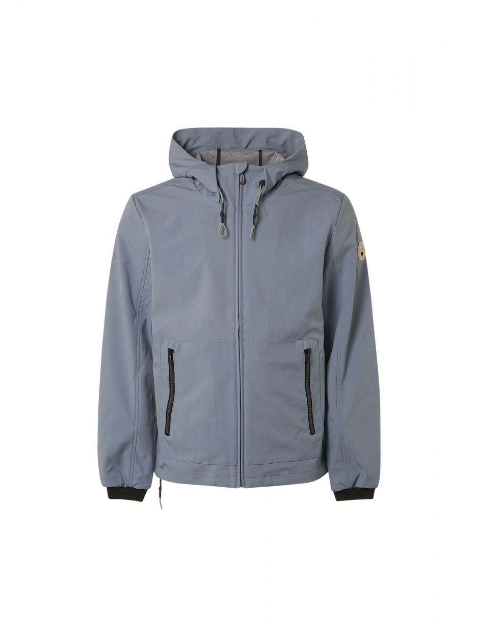 No-Excess Jacket short softshell blue – One Way